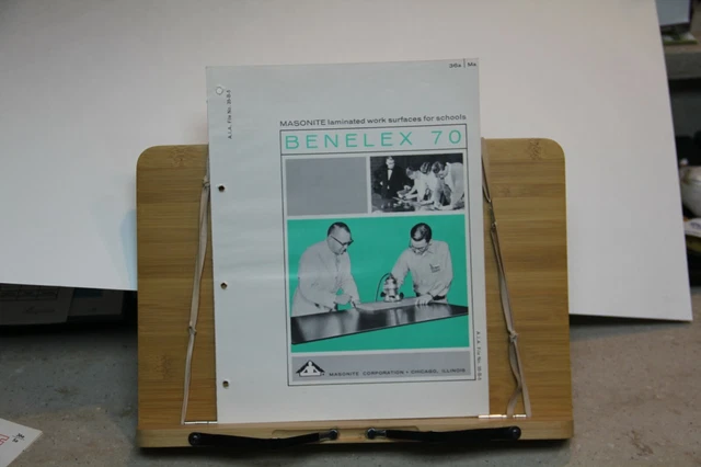 MASONITE CORP CHICAGO IL Benelex 70 School brochure catalog 4 pages $15 ...