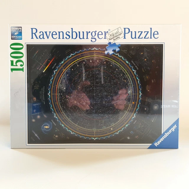 RAVENSBURGER - MAP of the Universe - 1500 Piece Jigsaw Puzzle - NEW ... RAVENSBURGER - MAP of the Universe - 1500 Piece Jigsaw Puzzle - NEW ...