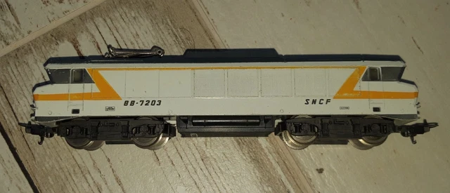 LIMA TRENINO LOCOMOTIVA Elettrica Sncf Bb-7203 Anni 80 Vintage Art ...