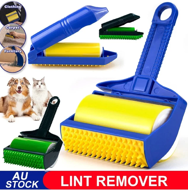 REUSABLE STICKY BUDDY Picker Cleaner Lint Roller Pet Hair Remover Brush ...