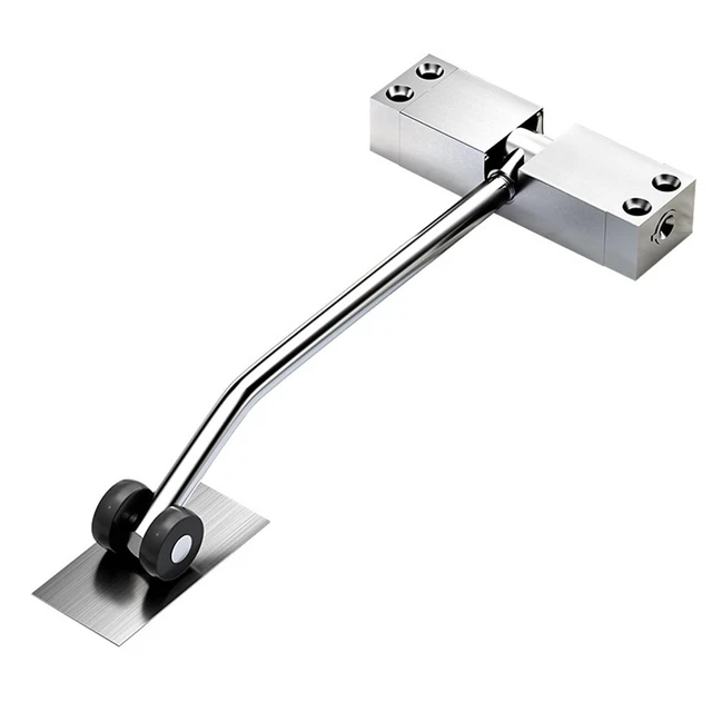 SILVER AUTOMATIC DOOR Closer, Adjustable Spring Door Closer Doors ...