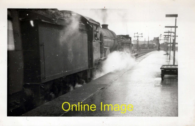 RAILWAY PHOTO 6X4 ex GER B12 4-6-0 61549 waits at Cambridge c1958 £2.00 ...