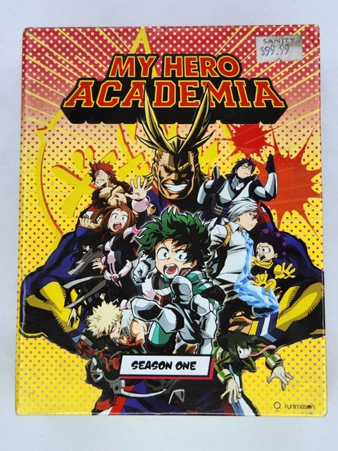 MY HERO ACADEMIA: Season 1 One (Blu-ray/DVD) Limited Edition Funimation ...