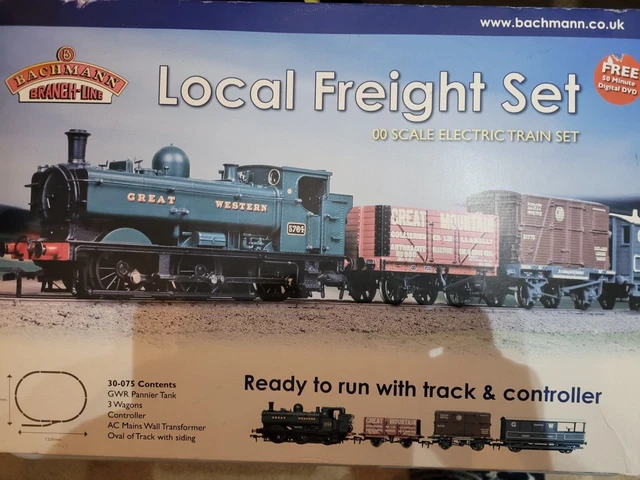 BACHMANN LOCAL FREIGHT Train Set OO GAUGE 30-075 £110.00 - PicClick UK