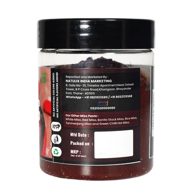 NATUREONUS GOCHUJANG KOREAN Paste Authentic Taste Made in India 200g ...