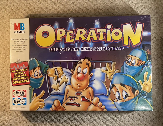 VINTAGE MB GAMES Operation Board Game Brand New & Sealed Mb 2006 Rare £ ...