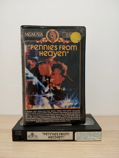 PENNIES FROM HEAVEN VHS MGM Big Box Clamshell Steve Martin PAL - AUS/NZ ...