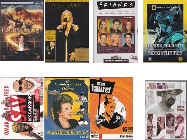 DVD VENDUS PAR Lot De 10 A Choisir Parmis Un Choix De Films Theatre ...