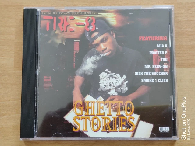 TRE-8 - GHETTO Stories OG 1995 CD G Funk G Rap RARE Master P Mia X No ...