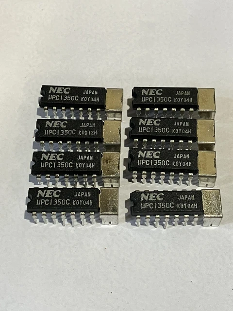 LOT UPC-1350C VINTAGE NOS NEC ampli préampli bipolaire NEC EUR 10,00 ...