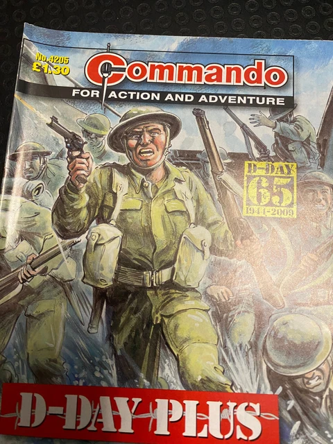 COMMANDO COMIC NUMBER 4205 D-Day Plus EUR 4,73 - PicClick IT