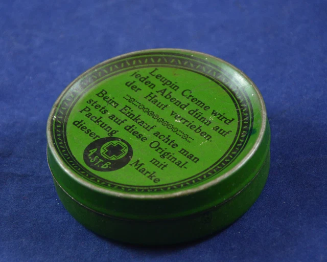 GERMAN WW2 WEHRMACHT MEDICAL ONITMENT TIN / BOX "Leupin" WAR RELIC EUR ...