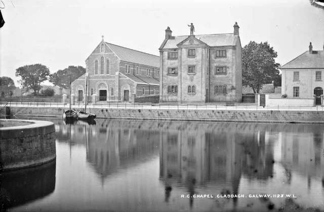 CLADDAGH CATHOLIC CHURCH Galway City Co Galway Ireland c1900 OLD PHOTO ...