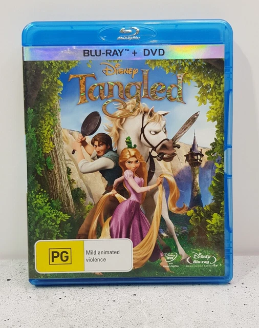 TANGLED DISNEY (BLU-RAY,+ DVD 2010) - Region B $13.00 - PicClick AU