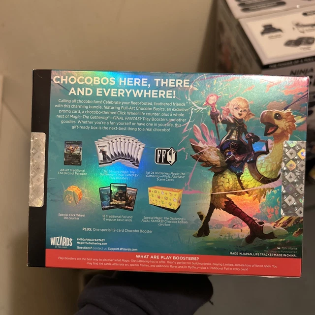 MAGIC THE GATHERING Final Fantasy Chocobo Bundle Box Ready To Ship $227 ...
