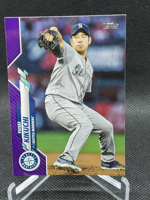 2020 TOPPS MEIJER violet exclusif Yusei Kikuchi #192, Seattle Mariners ...