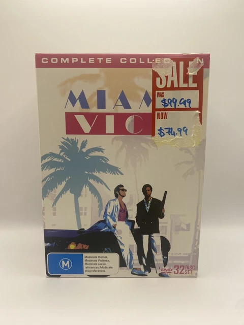 MIAMI VICE - Complete Collection - DVD Box Set - All 5 Seasons Free ...