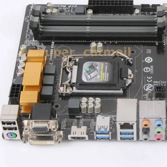 GIGABYTE GA-Z97-HD3 V1.0 LGA 1150 Socket H3 Intel Z97 Motherboard ATX ...