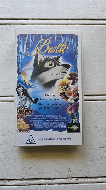 VINTAGE BALTO VHS Video Tape 1995 $12.95 - PicClick AU