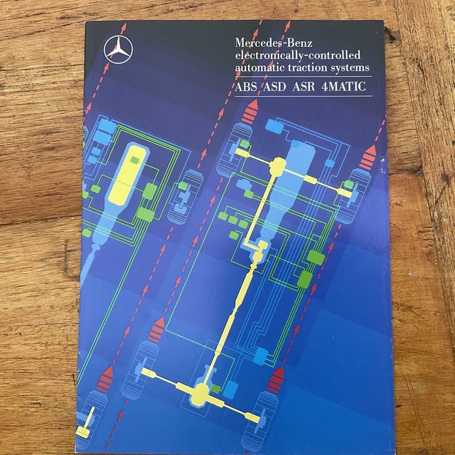 1988 1989 MERCEDES Benz W126 W124 Abs 4Matic 1903 Asd Asr Range ...