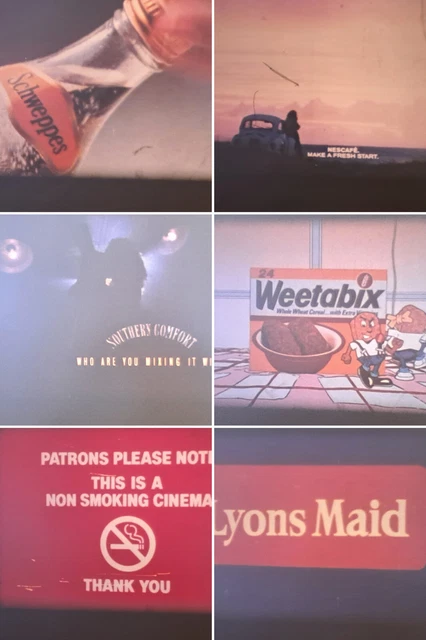 CINEMA ADVERT IDENT Reel #7 Super 8 Colour Sound 200Ft 8Mm Cine Film £ ...