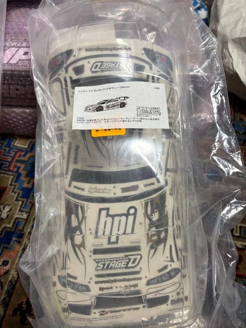 HPI NISSAN S15 Silia Clear Body 200mm Near Mint £169.91 - PicClick UK