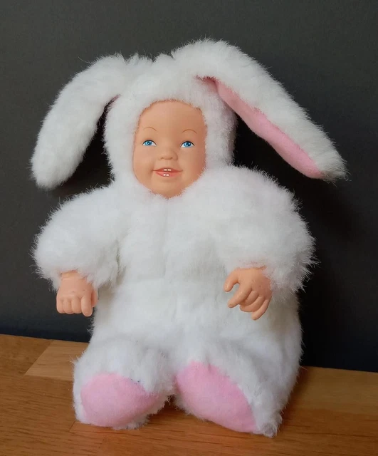 VINTAGE ANNE GEDDES White Bunny Small £9.73 - PicClick UK
