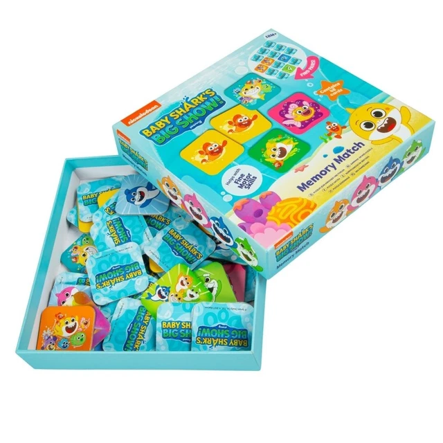 KIDS NICKELODEON BABY Shark Memory Match - Children's Card Game ...