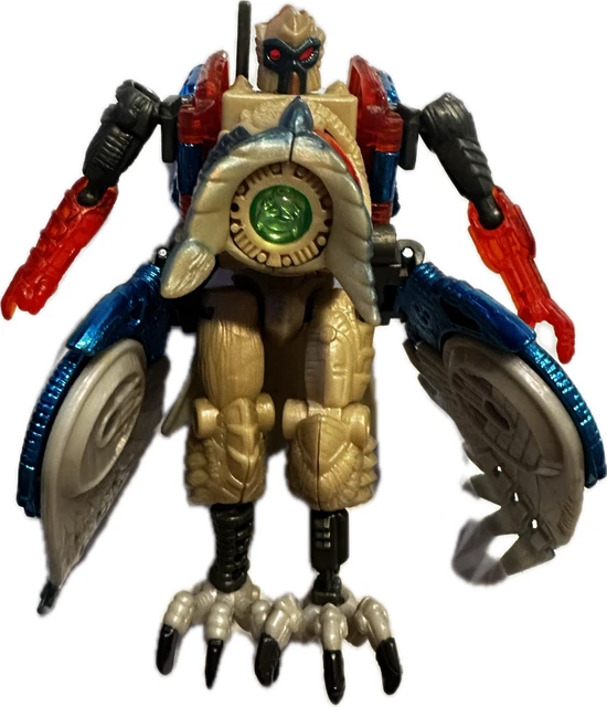 TRANSFORMERS BEAST WARS Prowl White Transmetals 2 Hasbro 1999 Complet M ...