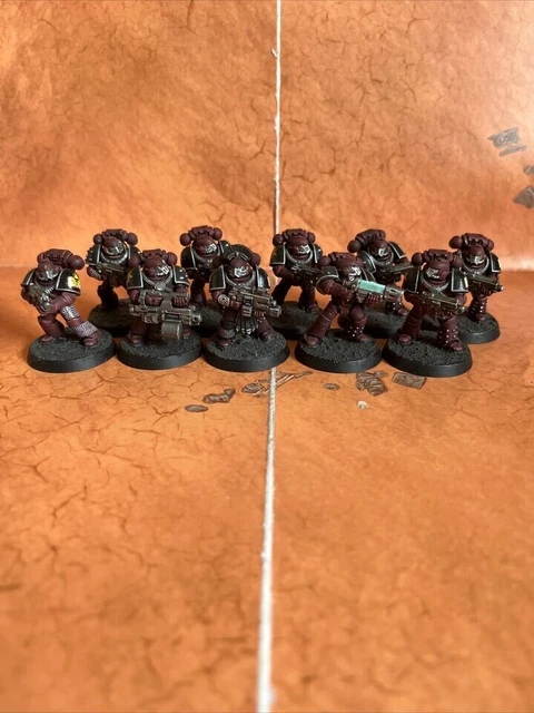 WWH30K LEGION SPACE Marines Word Bearers Horus Heresy MK Mark IV sqaud ...