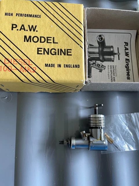 VINTAGE PAW 100 Diesel Engine Boxed with instructions £35.00 - PicClick UK