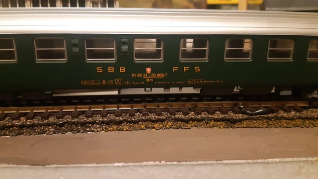 JOUEF CARROZZA PASSEGGERI 2 Classe Delle Ferrovie Federali Svizzere Sbb ...