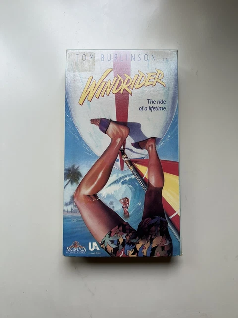 WINDRIDER VHS TAPE 1986 MGM Tom Burlinson Nicole Kidman £4.85 - PicClick UK