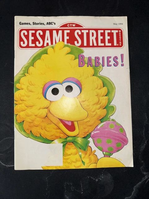 1994 VINTAGE SESAME Street "Babies" Magazine May 1994 £7.46 - PicClick UK