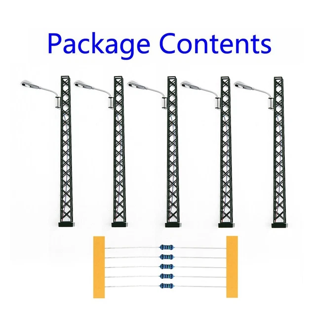 NEUF LAMPE MA?STAB : 1:87 Modellbahnbeleuchtung chelle H0-Licht 5 Pi ce EUR 17,95 - PicClick FR