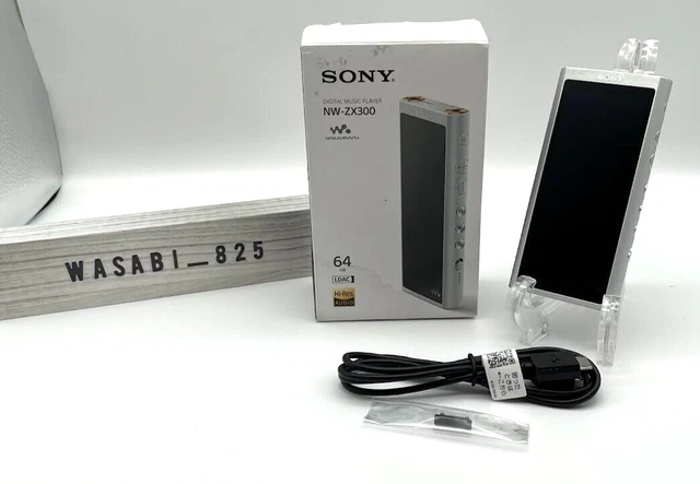 SONY NW-ZX300 WALKMAN Digital Audio Player High-Resolution 64GB Silver ...