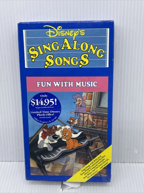 DISNEYS SING ALONG Songs - Fun With Music (VHS, 1989) Brand New £23.26 - PicClick UK