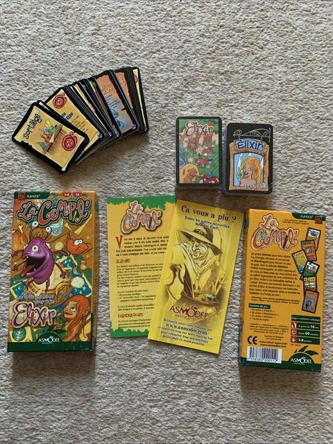 THREE EXPANSIONS FOR the board game Elixir The Compilation - Asmodee ...