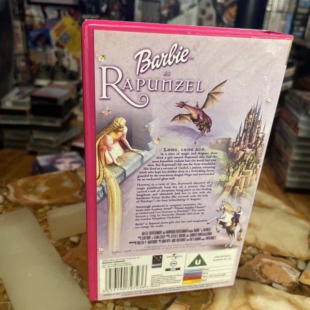 BARBIE AS RAPUNZEL Vhs Video £6.00 - PicClick UK