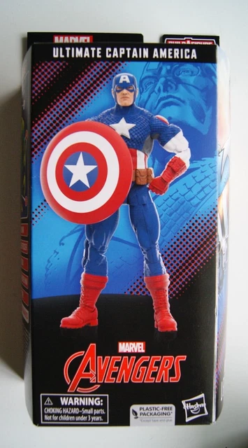 MARVEL LEGENDS ULTIMATE CAPTAIN AMERICA! (2023 Puff Adder BAF Series ...