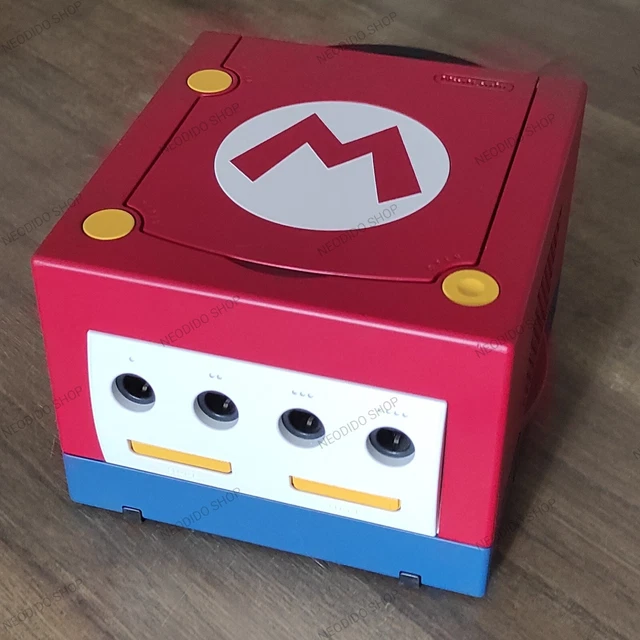 CONSOLE NINTENDO GAMECUBE custom mario bros luigi mod pico boot sd2sp2 ...