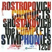 ROSTROPOVICH CONDUCTS SHOSTAKOVICH: The Complete Symphonies 12 CD box set 1-15 £14.99 - PicClick UK