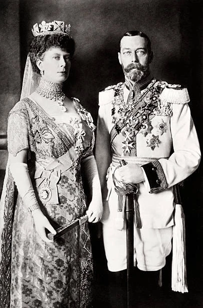 QUEEN MARY AND King George V Circa 1920 Royalty OLD PHOTO EUR 6,48 ...