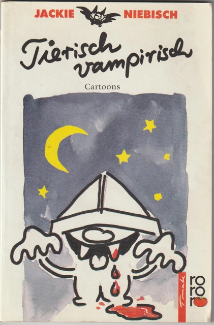 JACKIE NIEBISCH - Tierisch Vampirisch, Rowohlt 1989 | COMIC | VAMPIRE ...