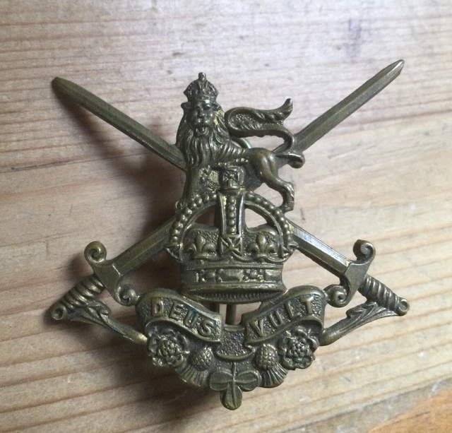 WW2 GENERAL SERVICE Corps British Army Infantry Training Battalions Cap ...