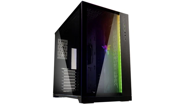 LIAN LI PC-O11D Razer Edition Midi-Tower, Tempered Glass PC Enclosure ...