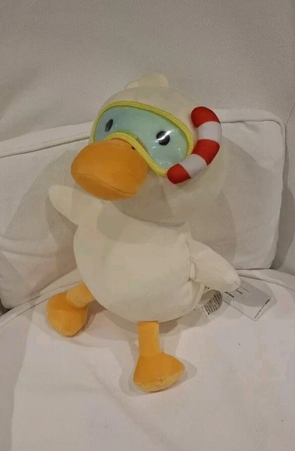 MINISO DUCK SNORKLING Duck Soft Toy Plush Squishy 14" BNWT New £16.00 ...