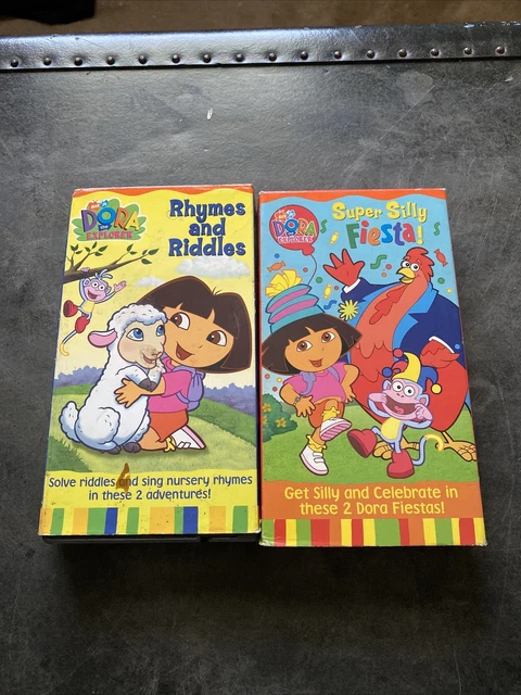 Dora The Explorer Super Silly Fiesta Vhs 2004 Rare £9 42 Picclick Uk