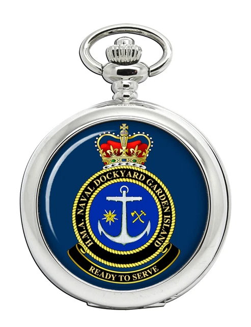 HMAS BANDOLIER ROYAL Australian Navy Pocket Watch EUR 54,61 - PicClick FR