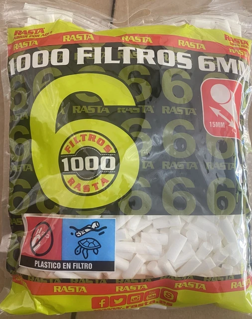 CARTINE SMOKING BLUE corta doppie + 3000 filtri Rasta slim . Spedizione ...